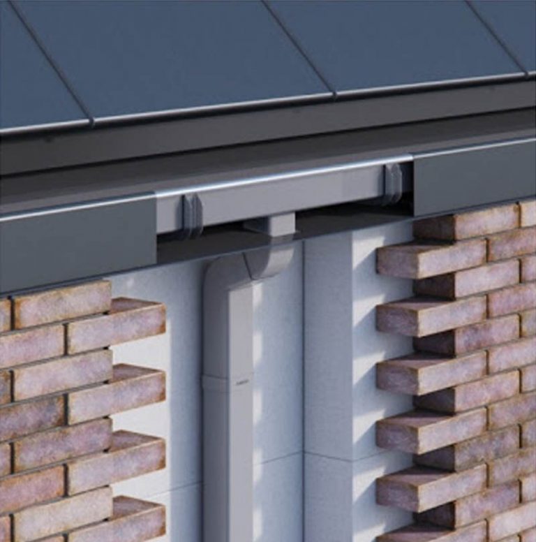 Jgheab rectangular ascuns Hidden Gutter Galeco – Sisteme de Acoperis si ...